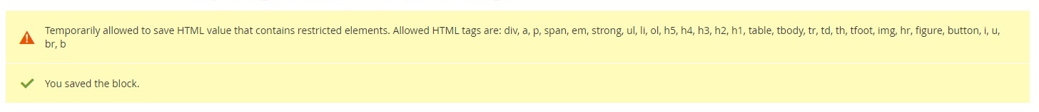 Error saving block in Magento 2.4.2-p1 - Magento Forums