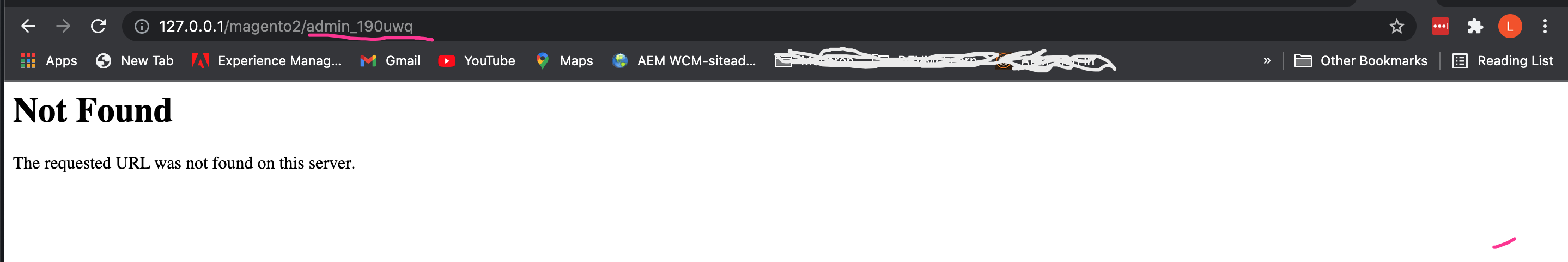 After Successful Installation Magento2 -AdminURL ... - Magento Forums