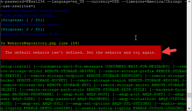 " The store that was requested wasn't found. Veri... - Magento Forums