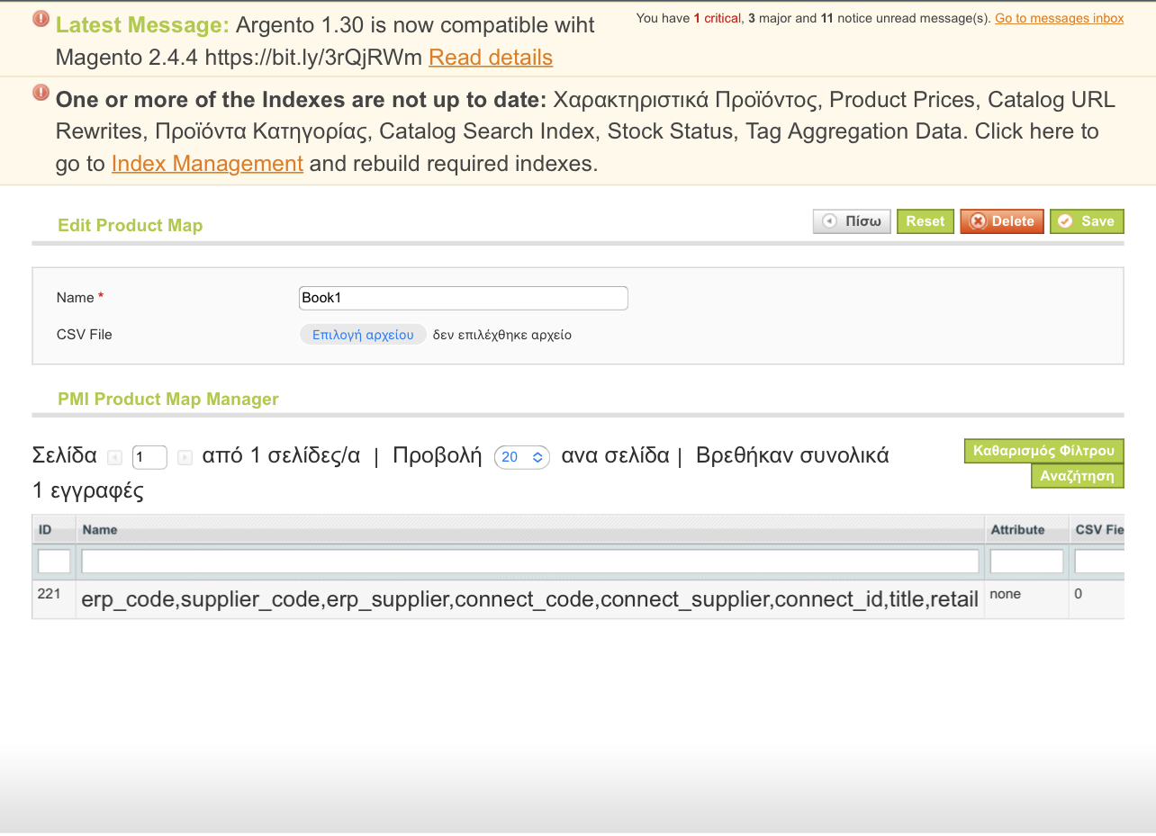 Magento 1.8 fail to upload csv - Magento Forums