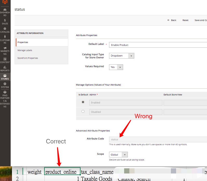 The Default attribute codes are OUTDATED on Magent... - Magento Forums