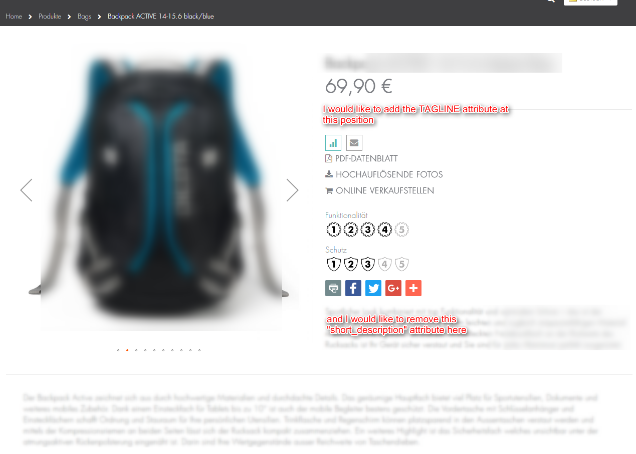 Add And Remove Attributes On The Product Detail Pa Magento Forums