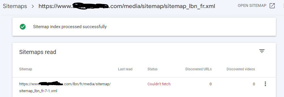 Sitemap index is fine but sitemaps within are brea... - Magento Forums