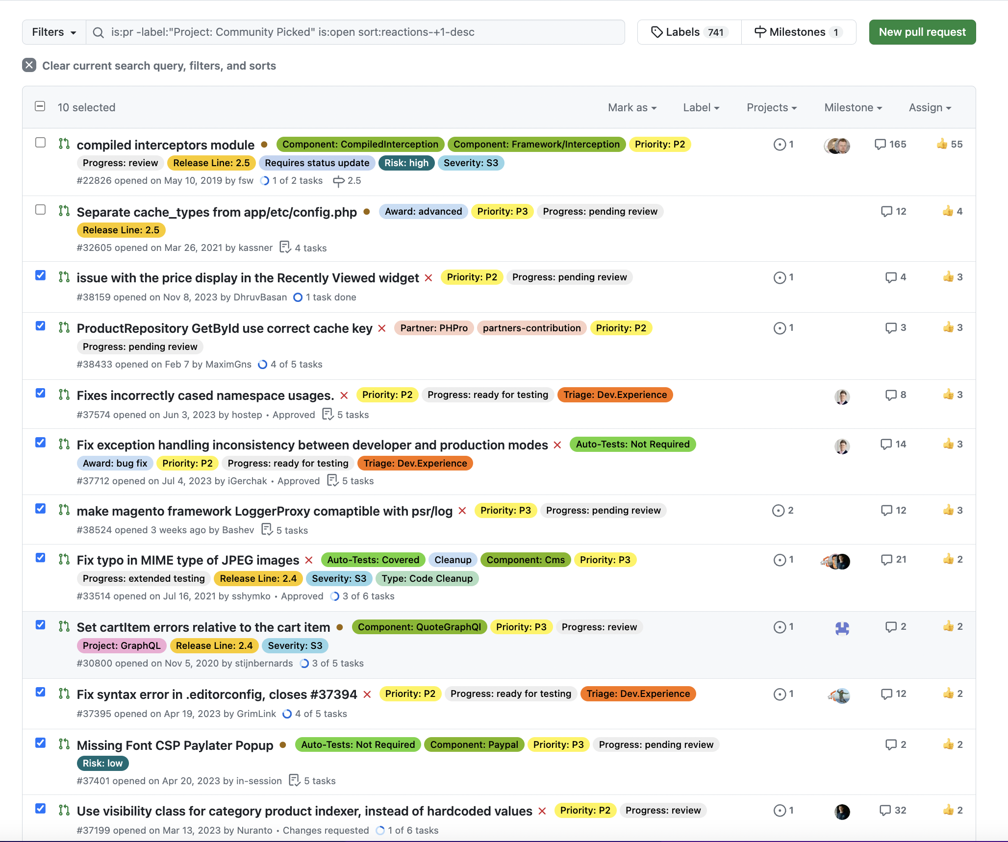 Community Prioritization Process Update – April & ... - Magento Forums
