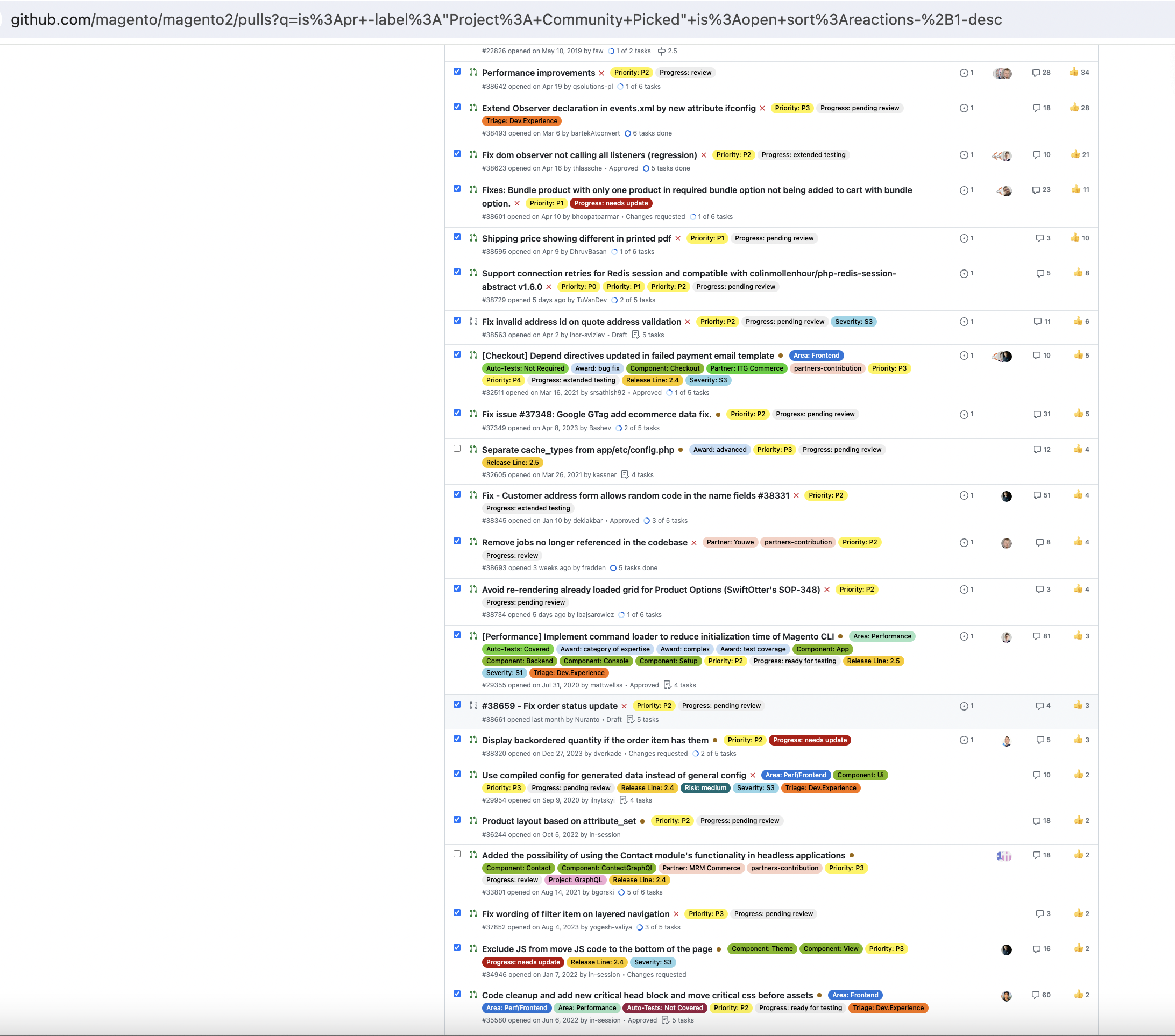 Community Prioritization Process Update – April & ... - Magento Forums