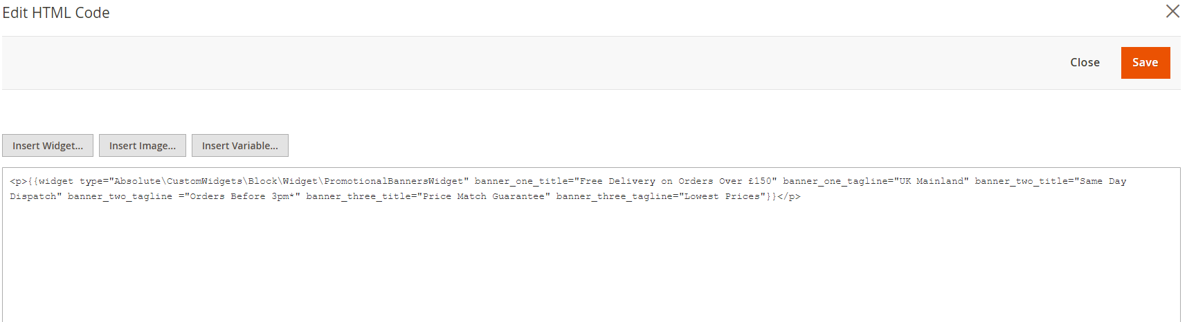 Solved: Editing a Widget to Link to another Page - Magento Forums