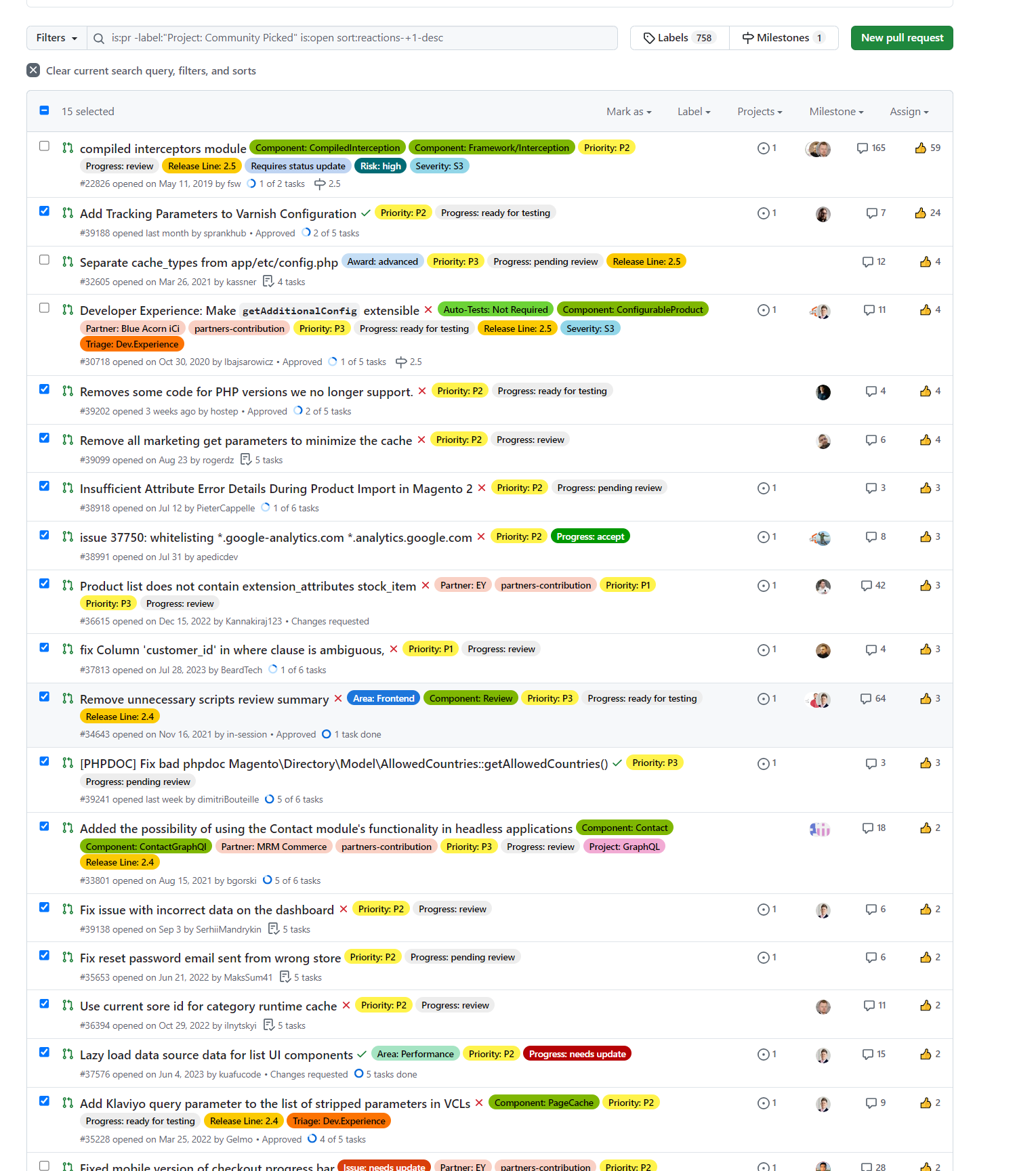 Community Prioritization Process Update – October ... - Magento Forums