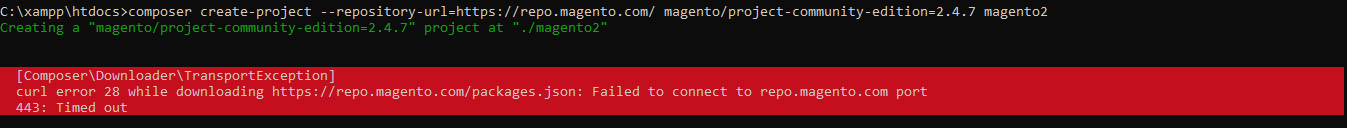 Error Install Magento 247 Using Composer Magento Forums