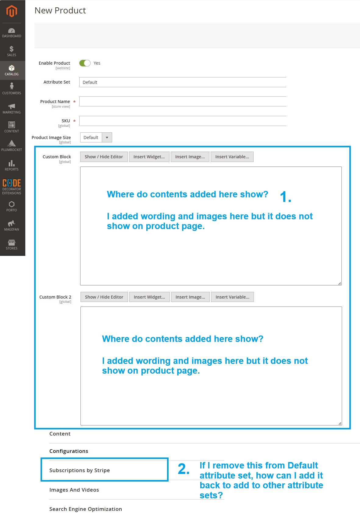 New Product Custom Blocks - Magento Forums