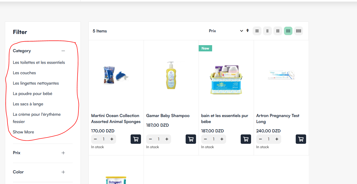 How to change Categories Filter from sidebar to To... - Magento Forums