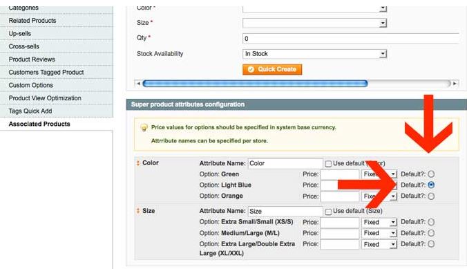 Setting Default Option For Configurable Product Ra Magento Forums