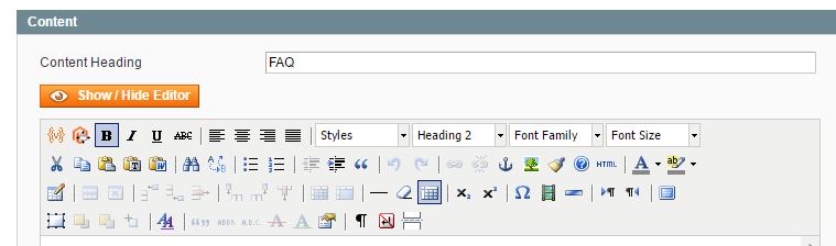 WYSIWYG editor HTML view not working (blank) popup - Magento Forums