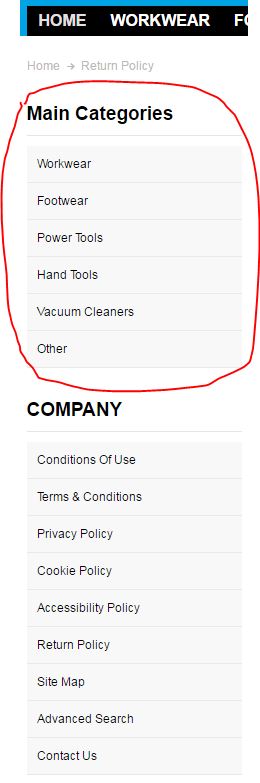 How do I remove the left hand side category menu f... - Magento Forums