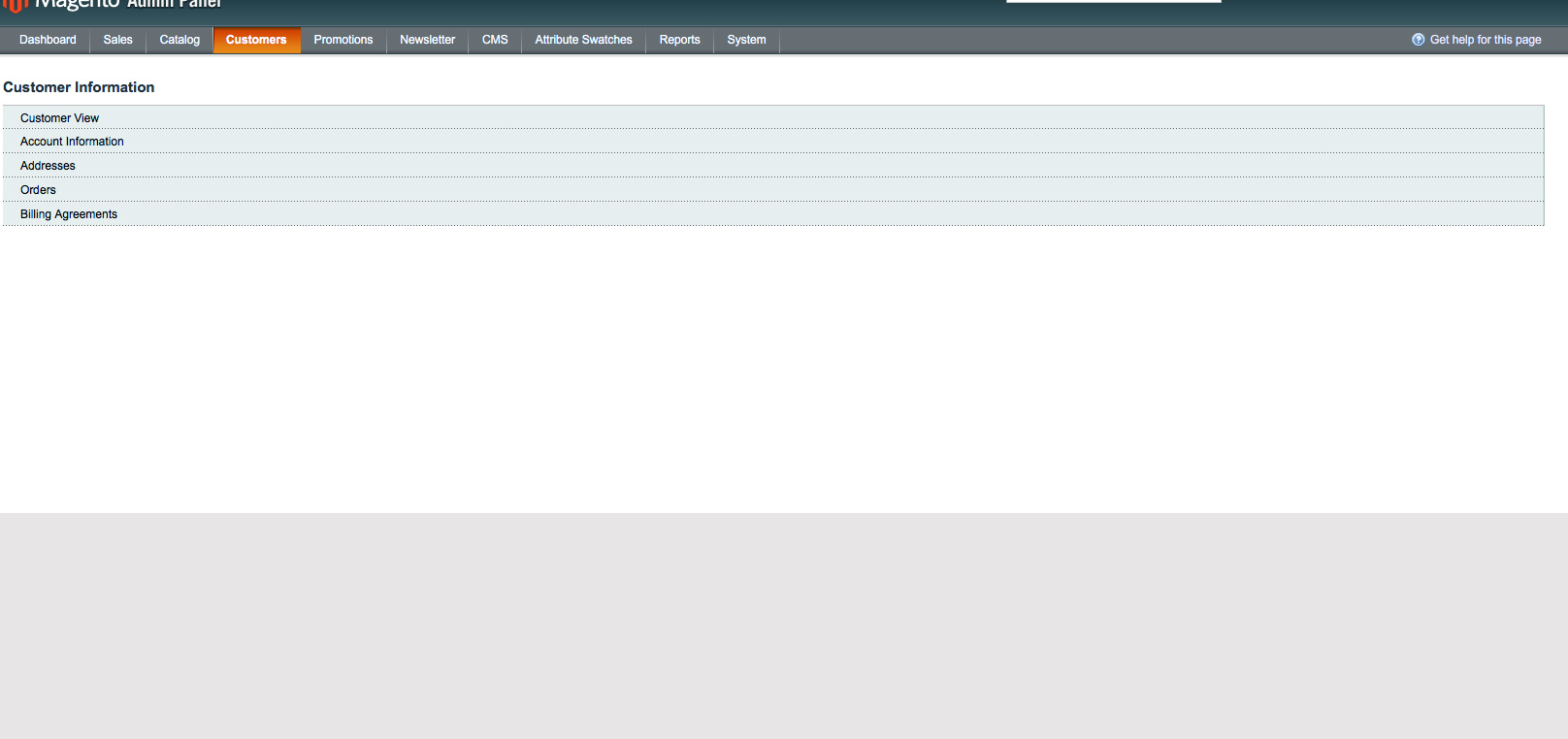 customer admin page is broken - Magento Forums