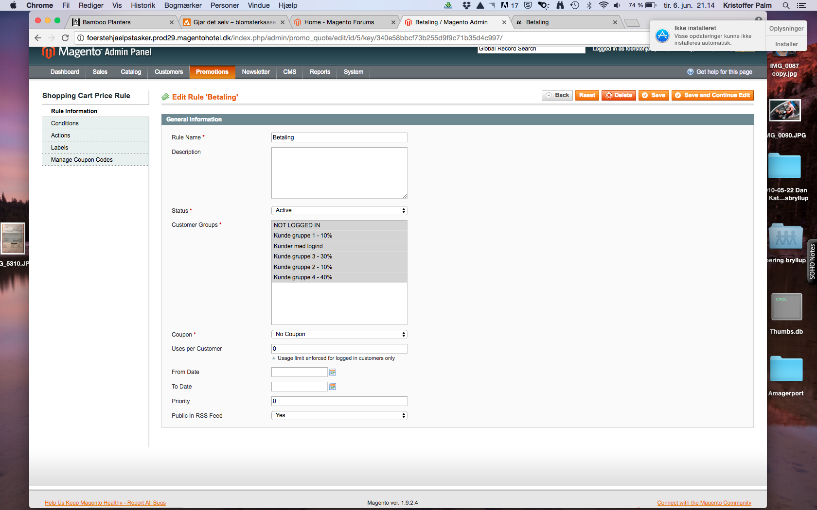 Discount based on payment method - Magento Forums