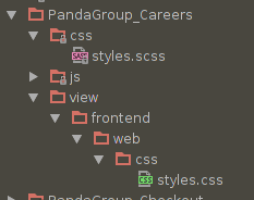Solved: Weird module css compilation path - Magento Forums