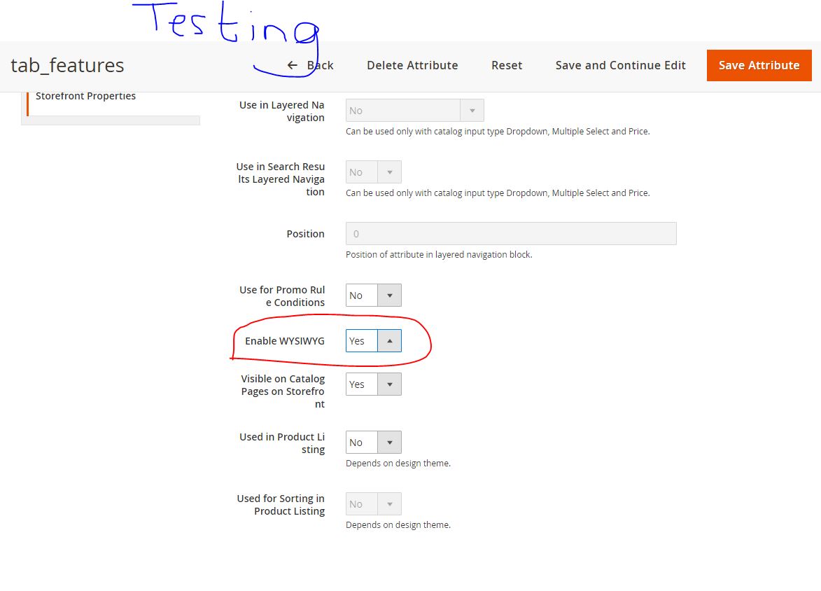 Solved: Enable WYSIWYG in an Attribute Product - Magento Forums