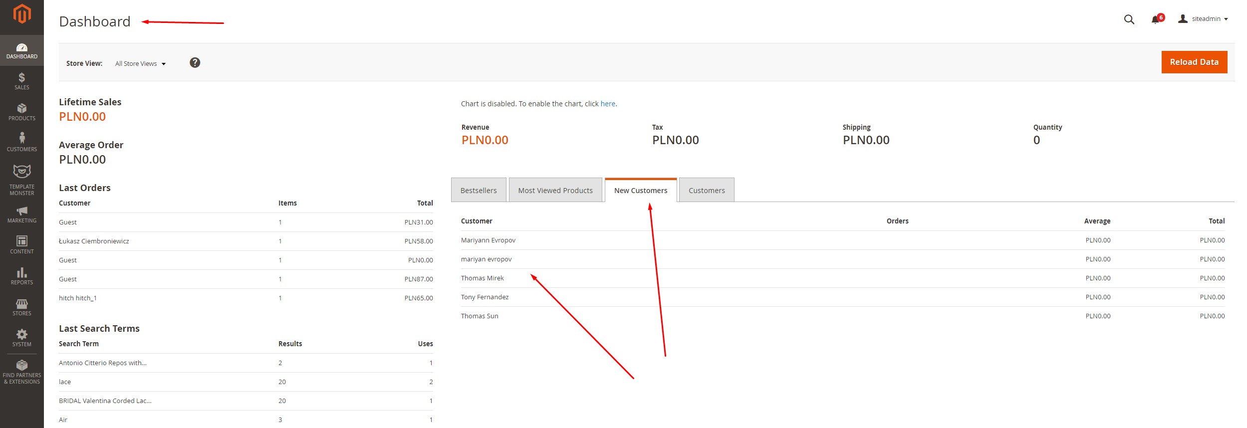 Magento 2.1.7 reindex customer_grid returning No s... - Magento Forums