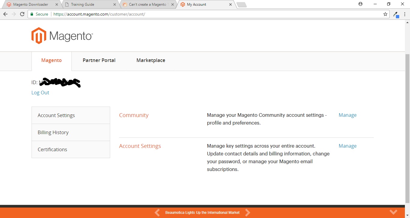 Can't create a Magento 1 extension profile - Magento Forums