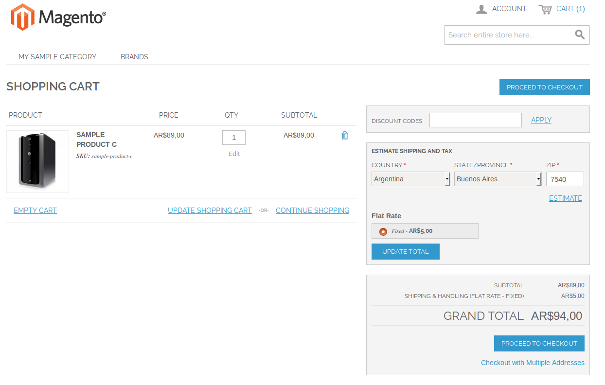 How to add custom shipping amount in cart grand to... - Magento Forums