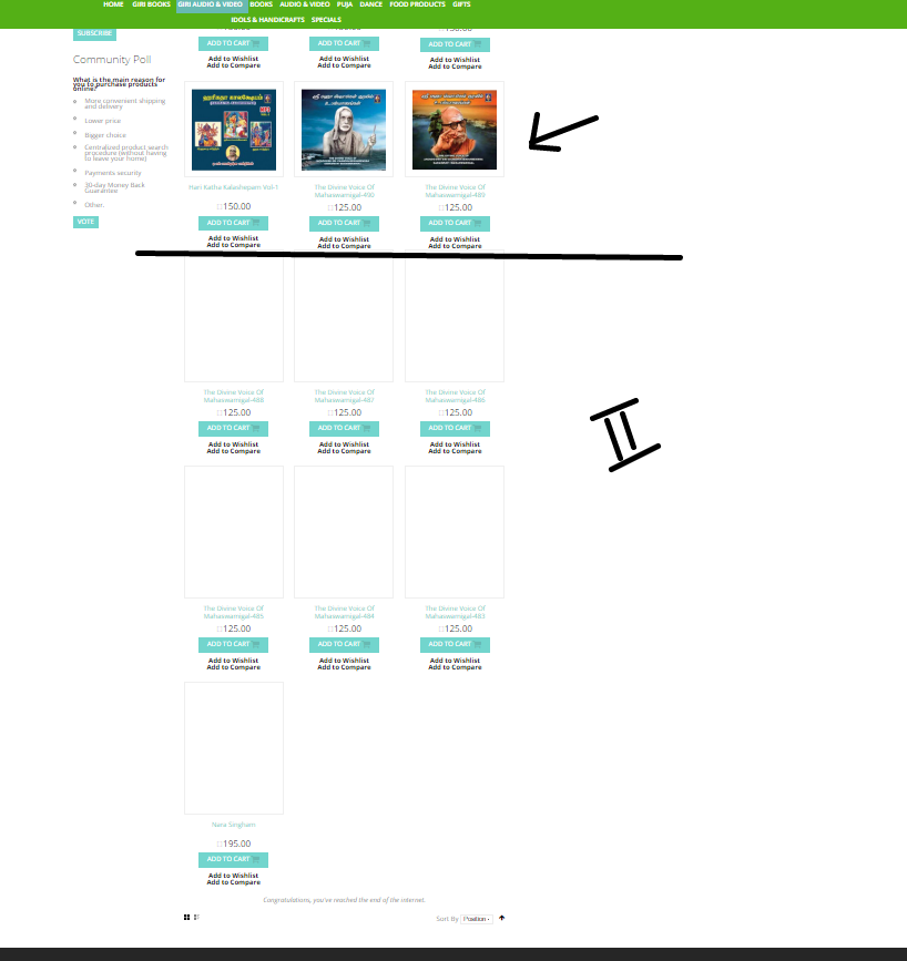 Solved: Infinite scroll down not working. - Magento Forums