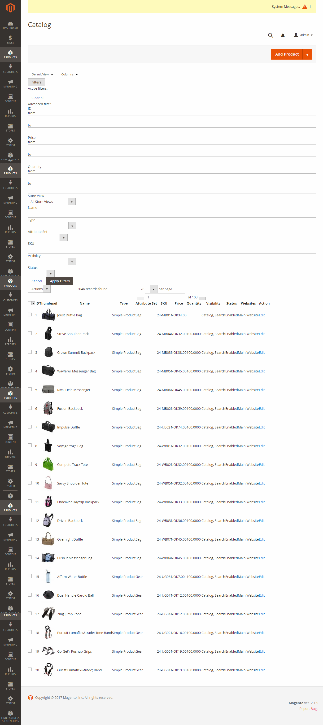 Back-office pages CSS or Javascript broken (M2 CE ... - Magento Forums