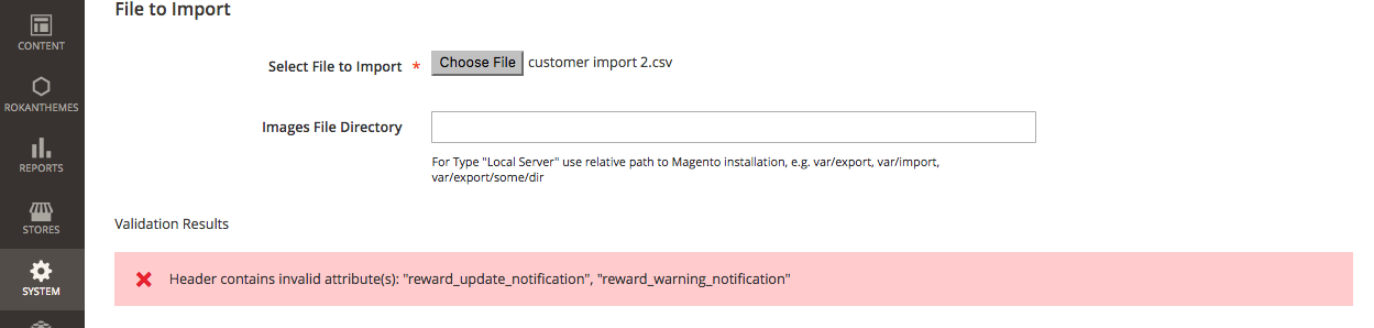 Importing Customer Main File Error Magento Forums