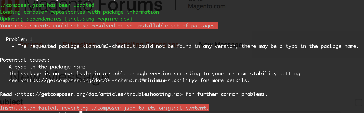 Problems installing extension from Marketplace - Magento Forums