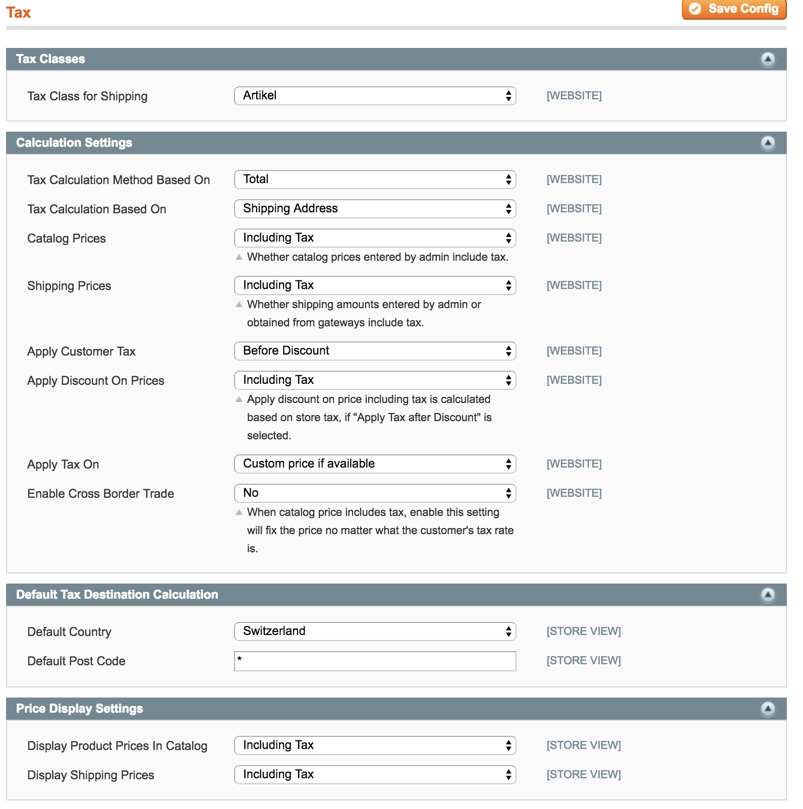Solved: Magento can't calculate 8% VAT - Magento Forums