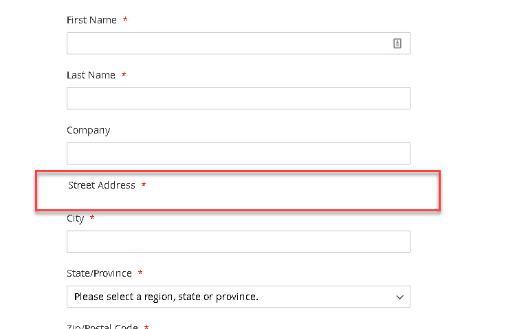 Solved: Street Address not showing on checkout - Magento Forums