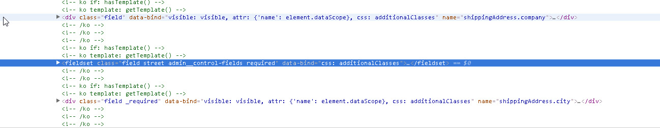 Solved: Street Address not showing on checkout - Magento Forums