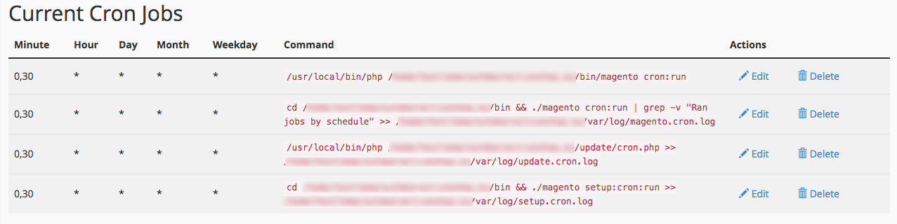 Problemas con cronjobs, no such entity, add produc... - Magento Forums