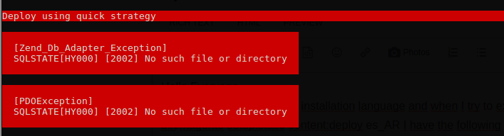 Error when I try to execute the command php bin/ma... - Magento Forums