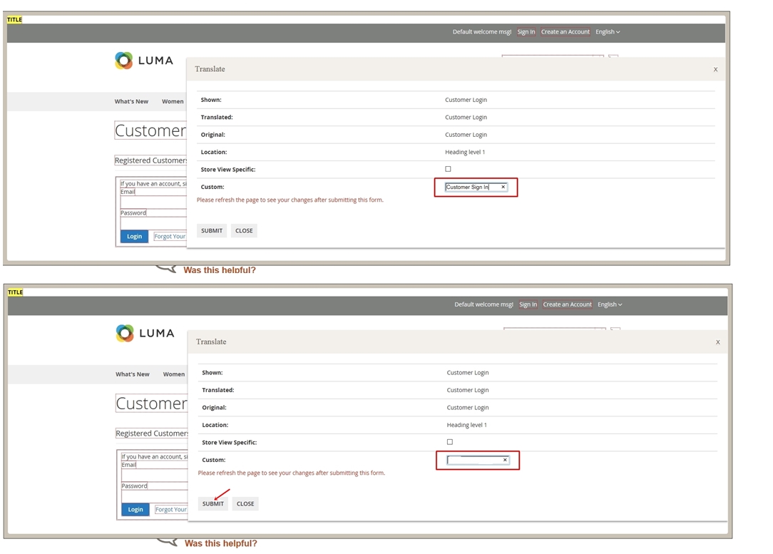 Solved Translate Inline Missing Link Magento Forums
