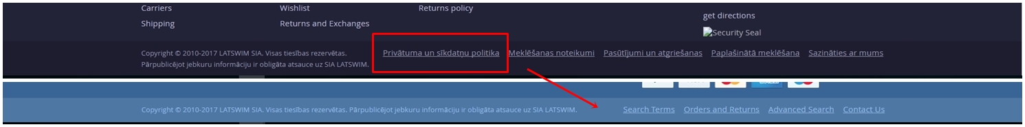 Solved Translate Inline Missing Link Magento Forums