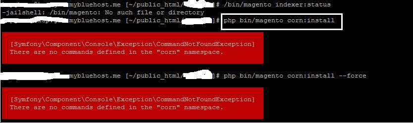 Solved: corn job and reindexing in magento ce 2.2.1 - Magento Forums