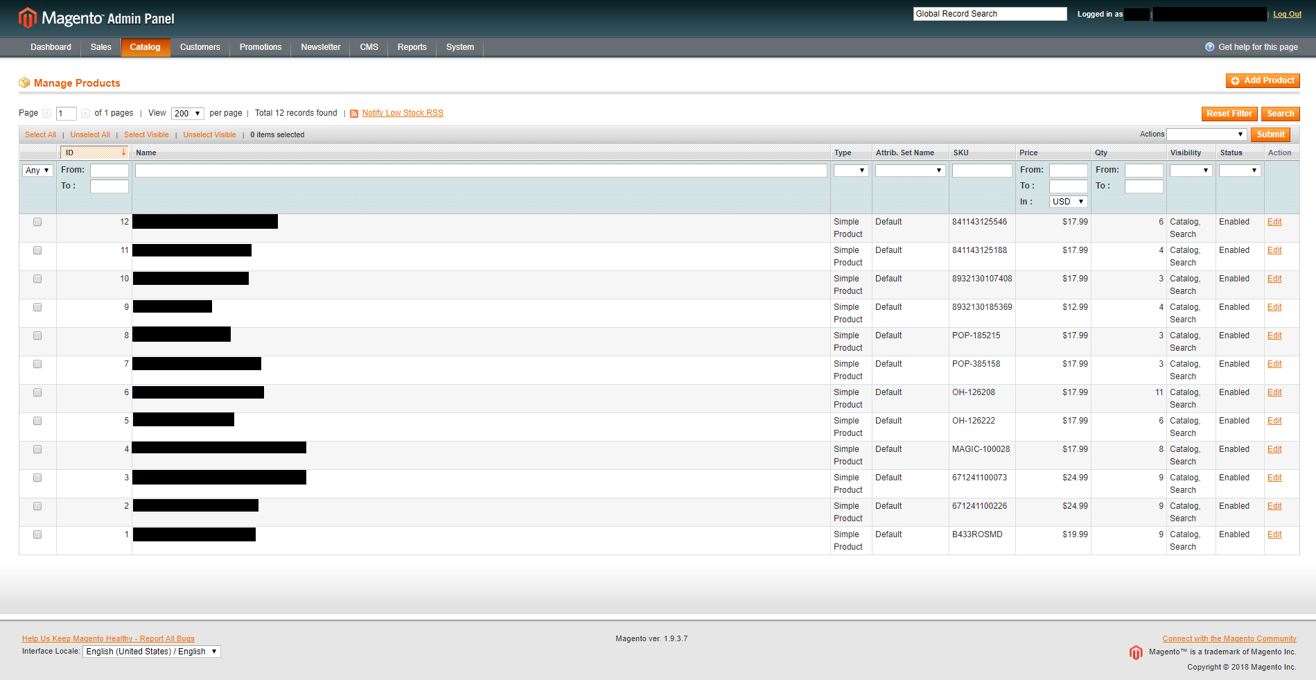 Imported Products Showing Up In Categories View Bu Magento Forums