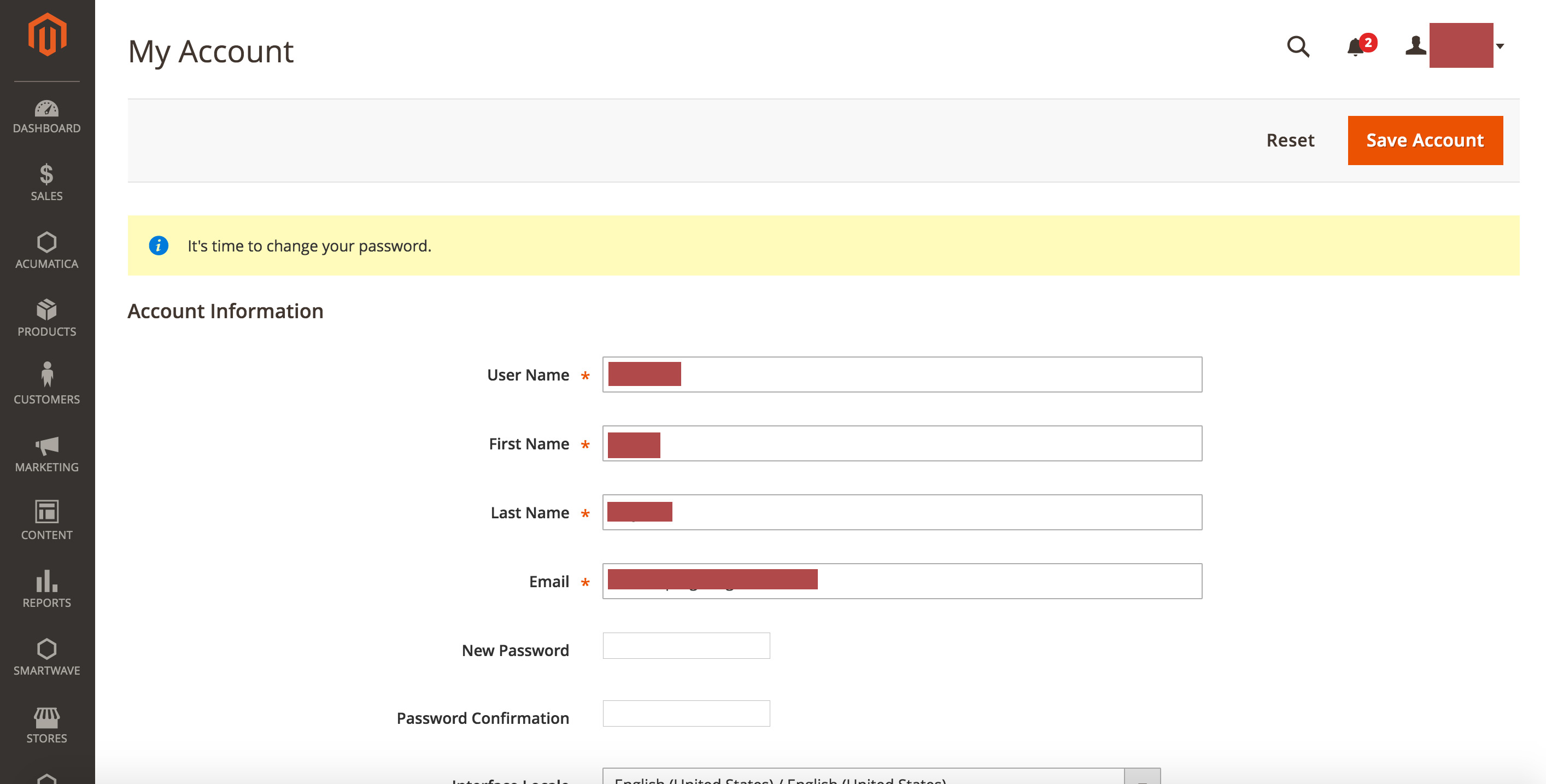Time to change my password on repeat - Magento Forums