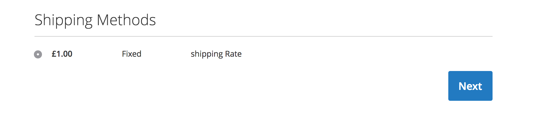 Shipping Method text not being displayed - Magento Forums