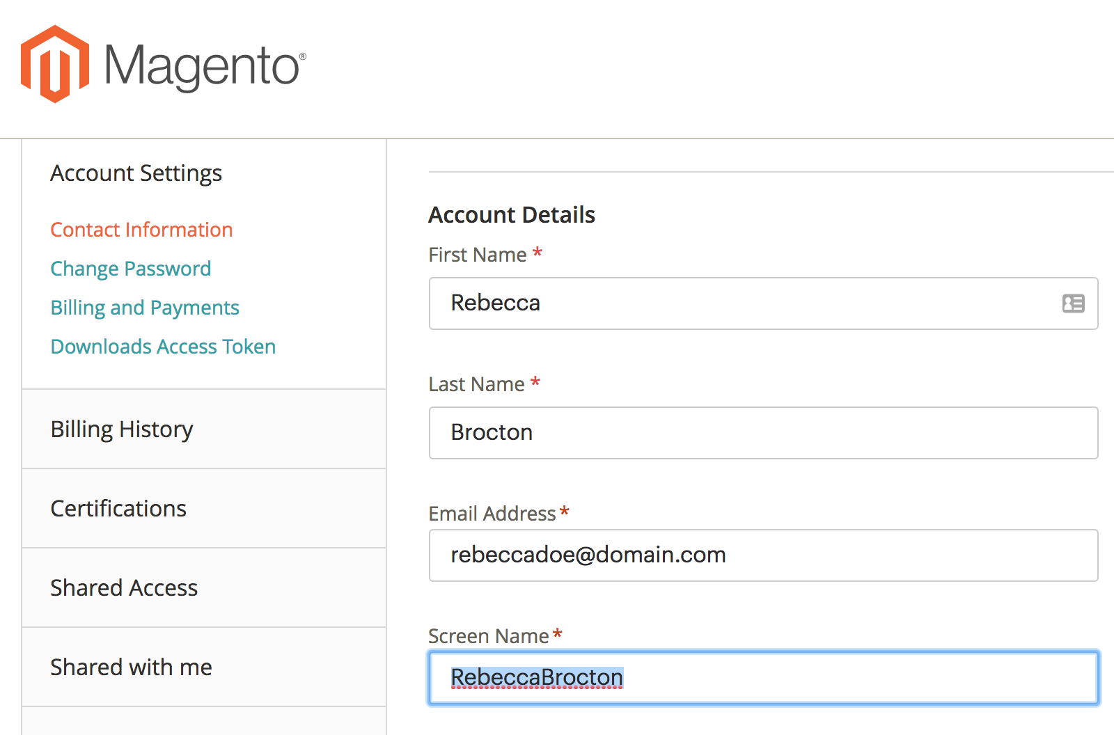 Solved: How do you change your forum screen name? - Magento Forums