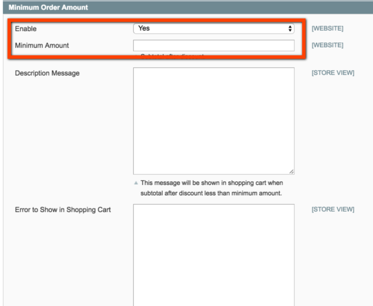 Can Magento Help Create Minimum Order Quantity For Magento Forums