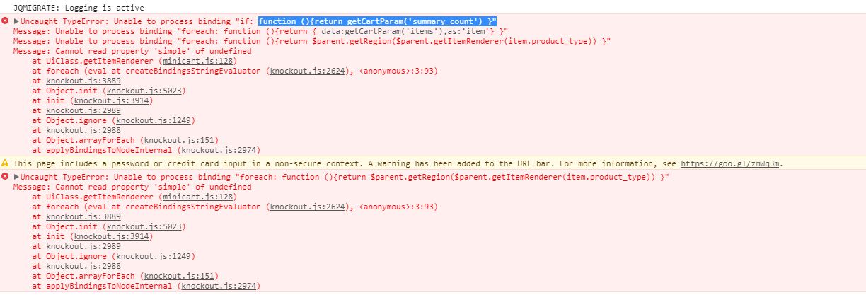 Minicart Causes Js Error When Adding Products To C Magento Forums