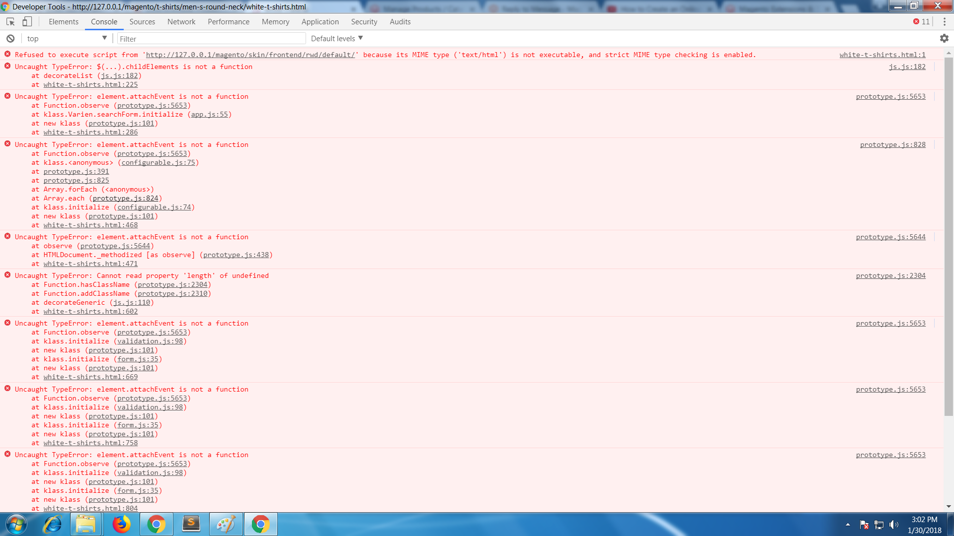 dropdown not showing options of configurable produ... - Magento Forums