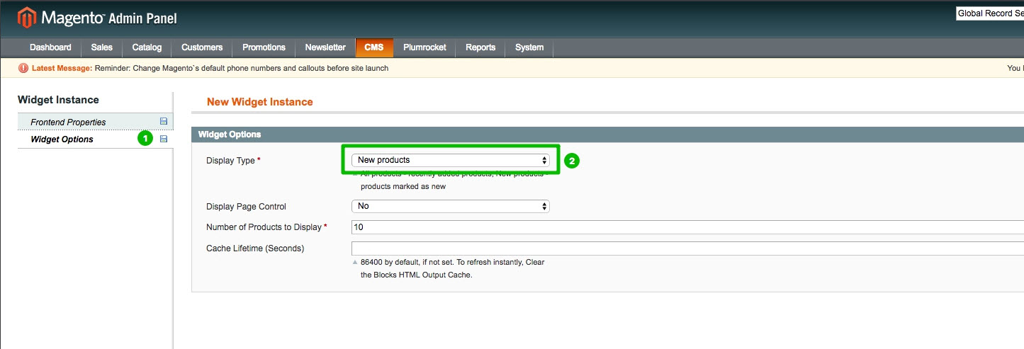 Solved: New product list on right column of two column sta... - Magento ...