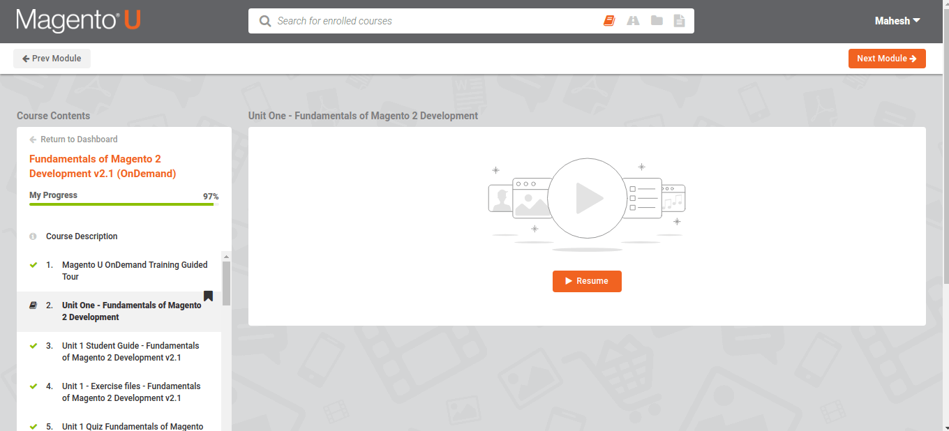 Solved: Unit One - Fundamentals of Magento 2 Development A... - Magento Forums