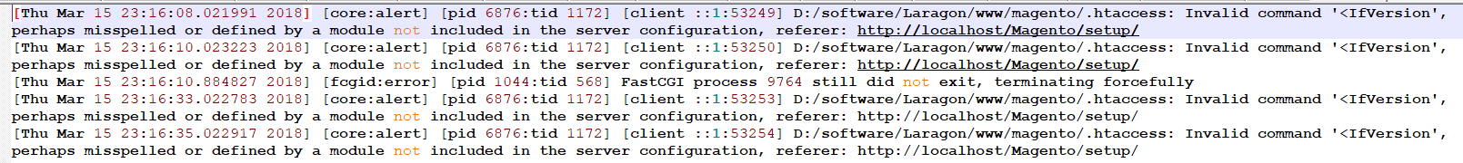 Solved: Magento 2.2.3 can't install with my localhost - Magento Forums