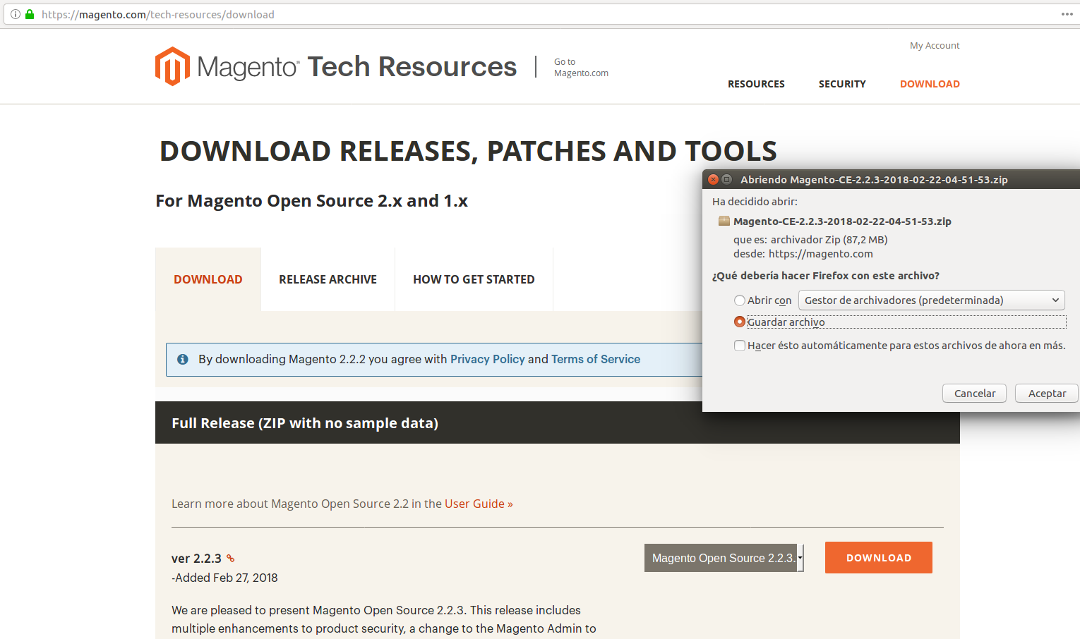 Solved: Cant download magento from http://magentocommerce.... - Page 2 - Magento Forums