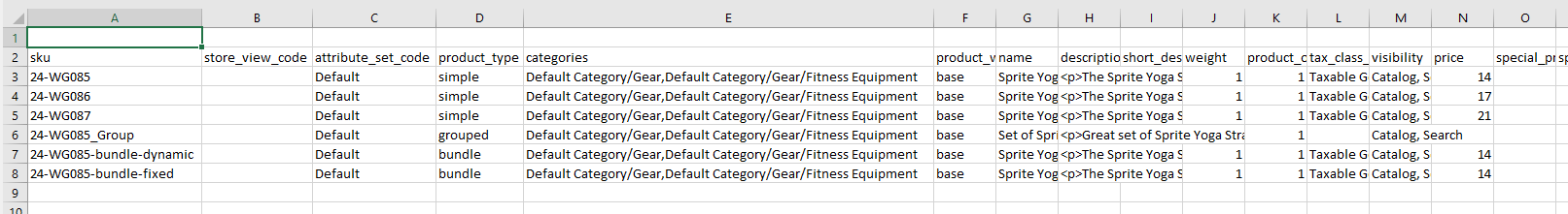 We can't find required columns: sku. - Magento Forums