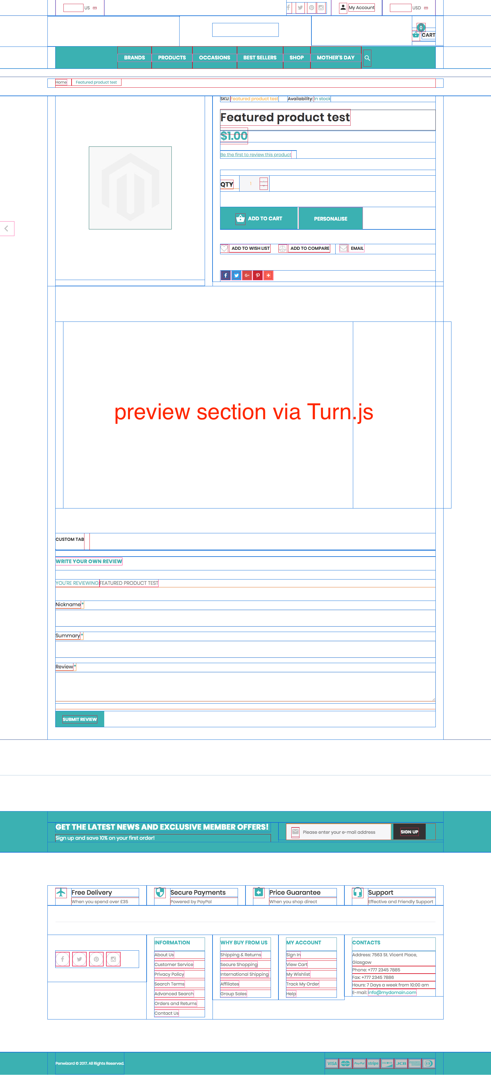 Solved: Turn.js in a CMS block - Magento Forums